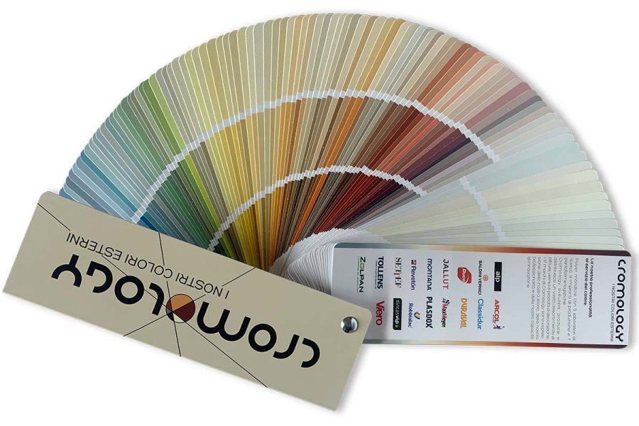 La mazzetta “I nostri colori” - Colori Cromology Italia