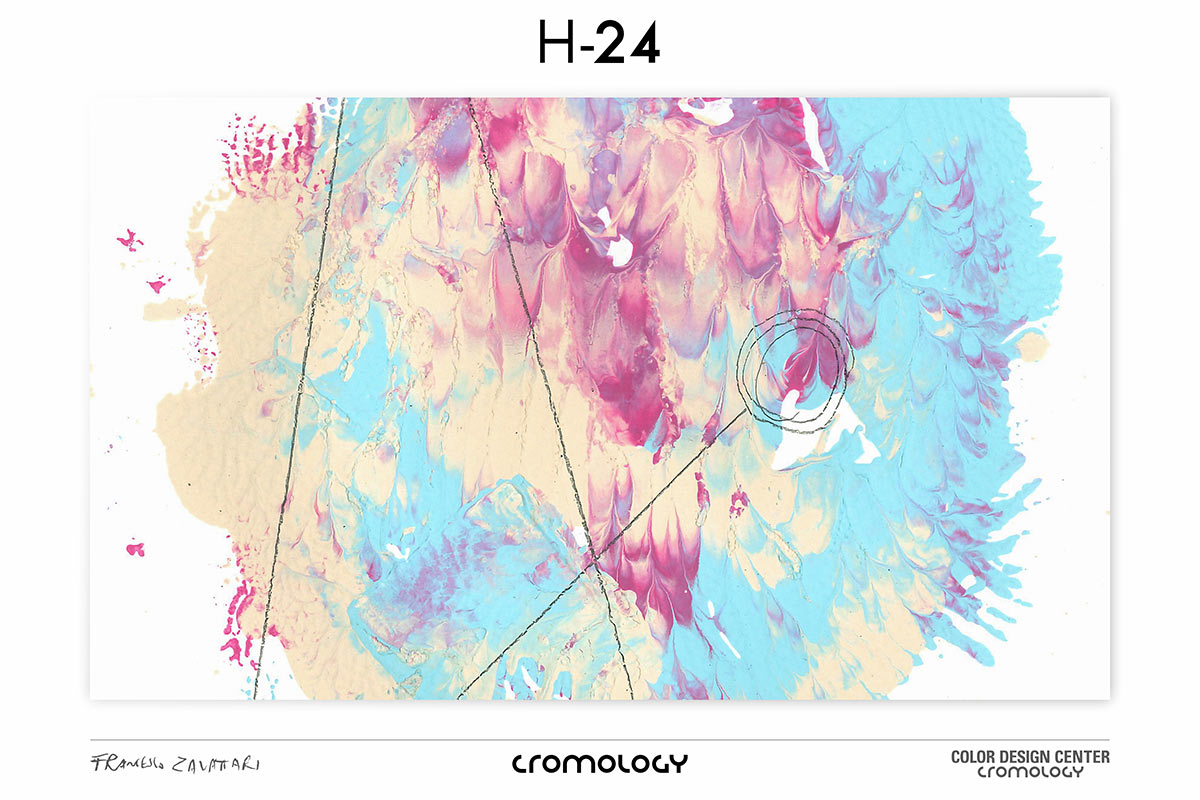 H-24 è la nuova Emozione Cromatica dell'Anno secondo Cromology - Cromology